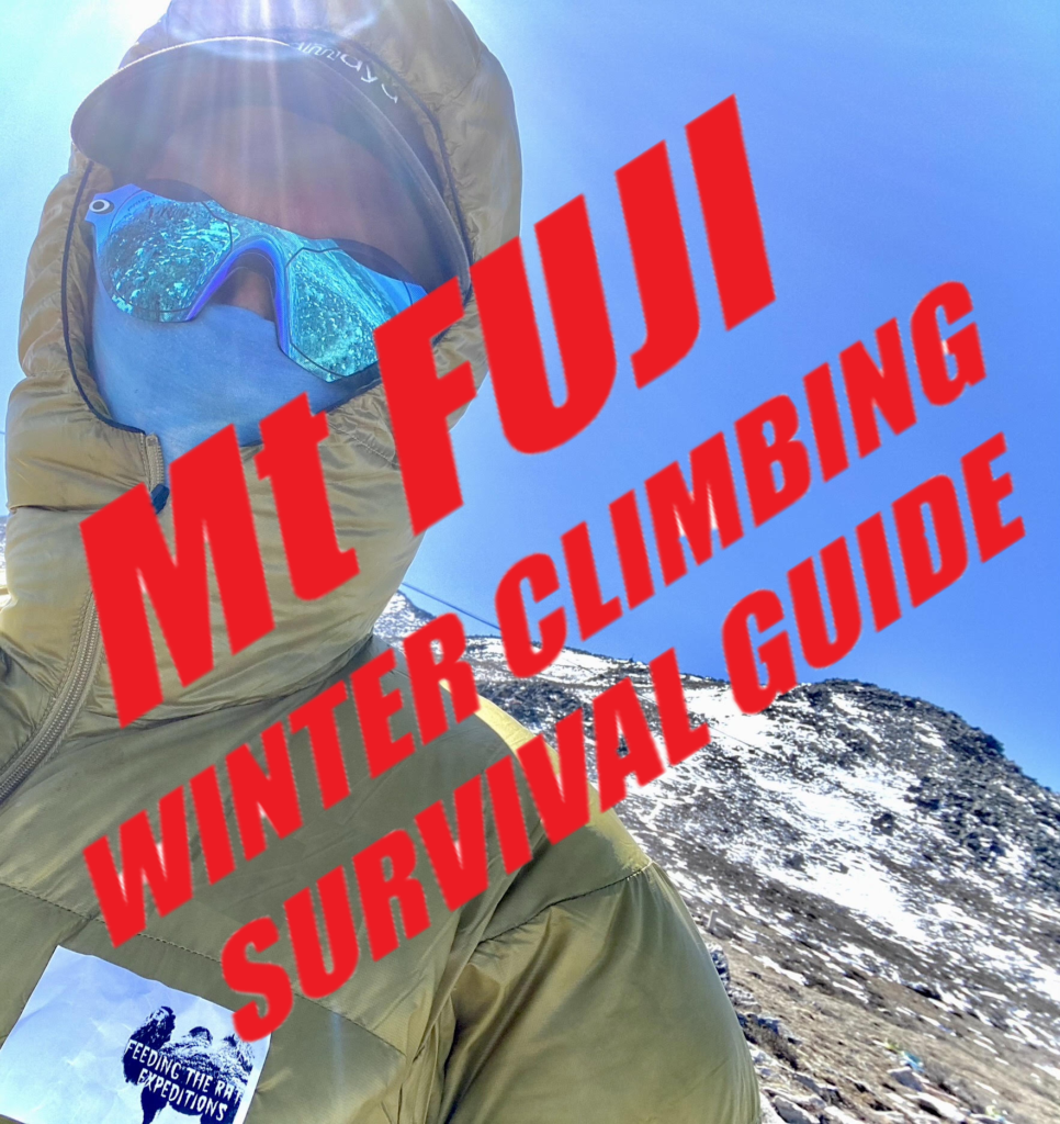Mt FUJI WINTER CLIMBING SURVIVAL GUIDE - Alpine Climbing Japan